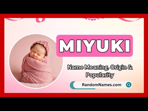 Miyuki - Baby Girl Name Meaning, Origin & Popularity - RandomNames.com