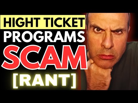 High Ticket Affiliate Marketing Programs SCAM Vs LEGIT Network Marketing And A Better Way! [RANT]