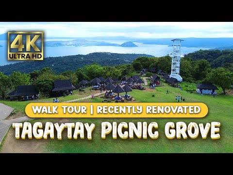 Most RELAXING Place in Tagaytay city! | Picnic Grove | Full Walking Tour 2024