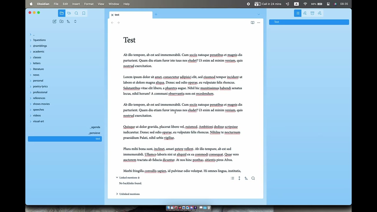 Backlinks in document: Fix/float embedded backlinks above the note - Feature requests - Obsidian ...
