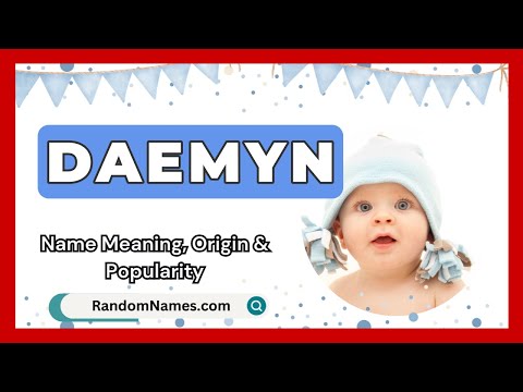 Daemyn - Baby Boy Name Meaning, Origin & Popularity - RandomNames.com