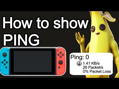 How to show PING Fortnite Nintendo Switch Chapter 5 Season 3