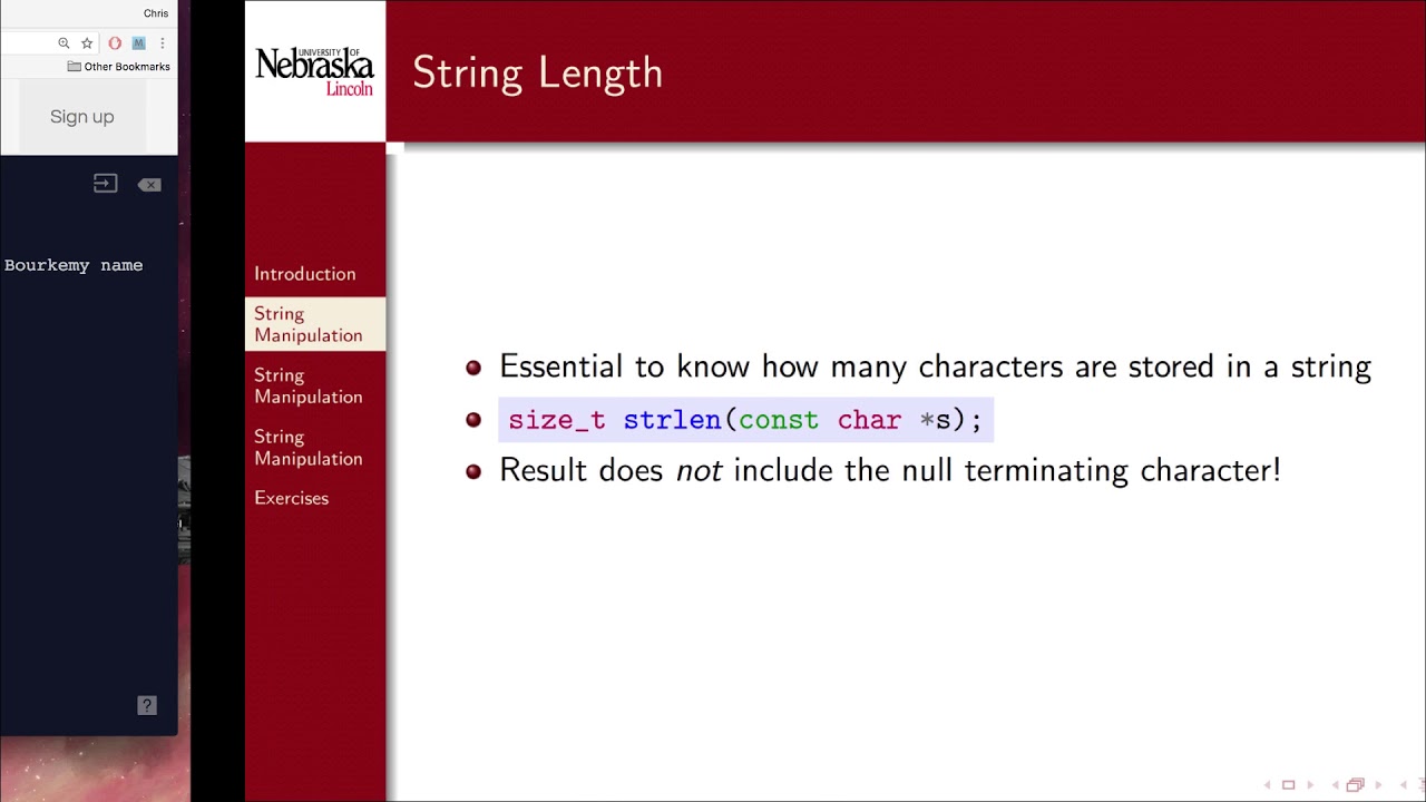 8.2 - Strings - String Manipulation