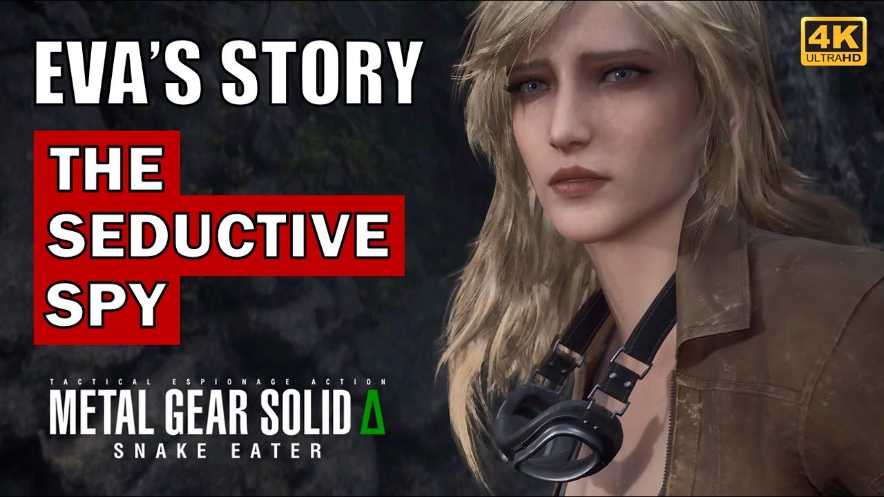 Eva All Cutscenes & Romance | Metal Gear Solid Delta: Snake Eater | 4K UHD | MGS3 Remake