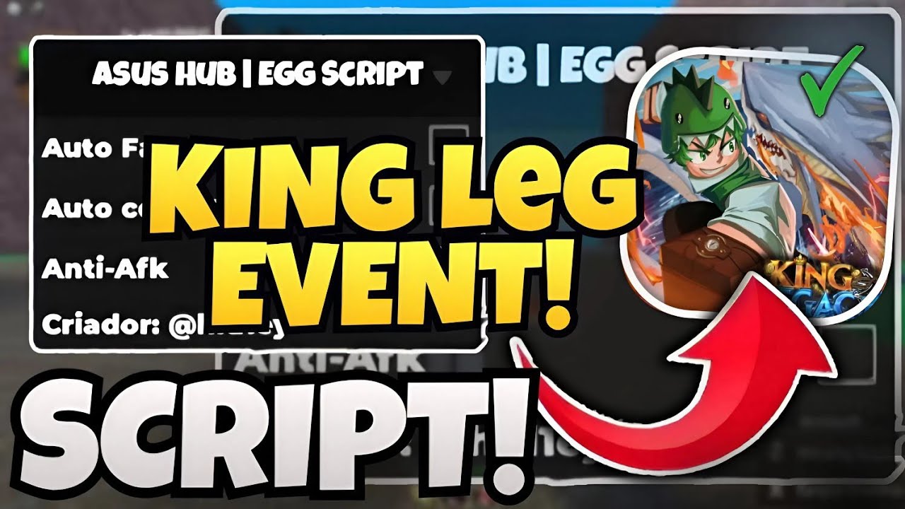 [EVENT🐰] King Legacy SCRIPT - Infinite Eggs, Autofarm & MAIS!! (Mobile & PC) 2026!!