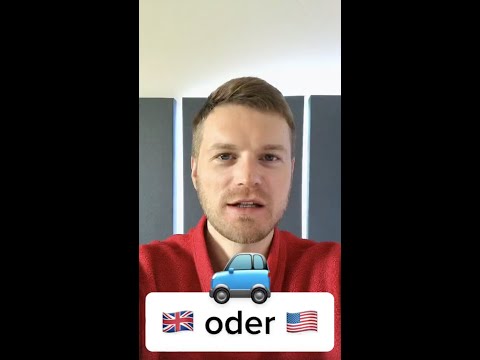 Sprichst du Britisches Englisch oder Amerikanisches Englisch? 🤔 #shorts
