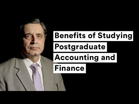 Benefits of Studying Postgraduate Accounting and Finance