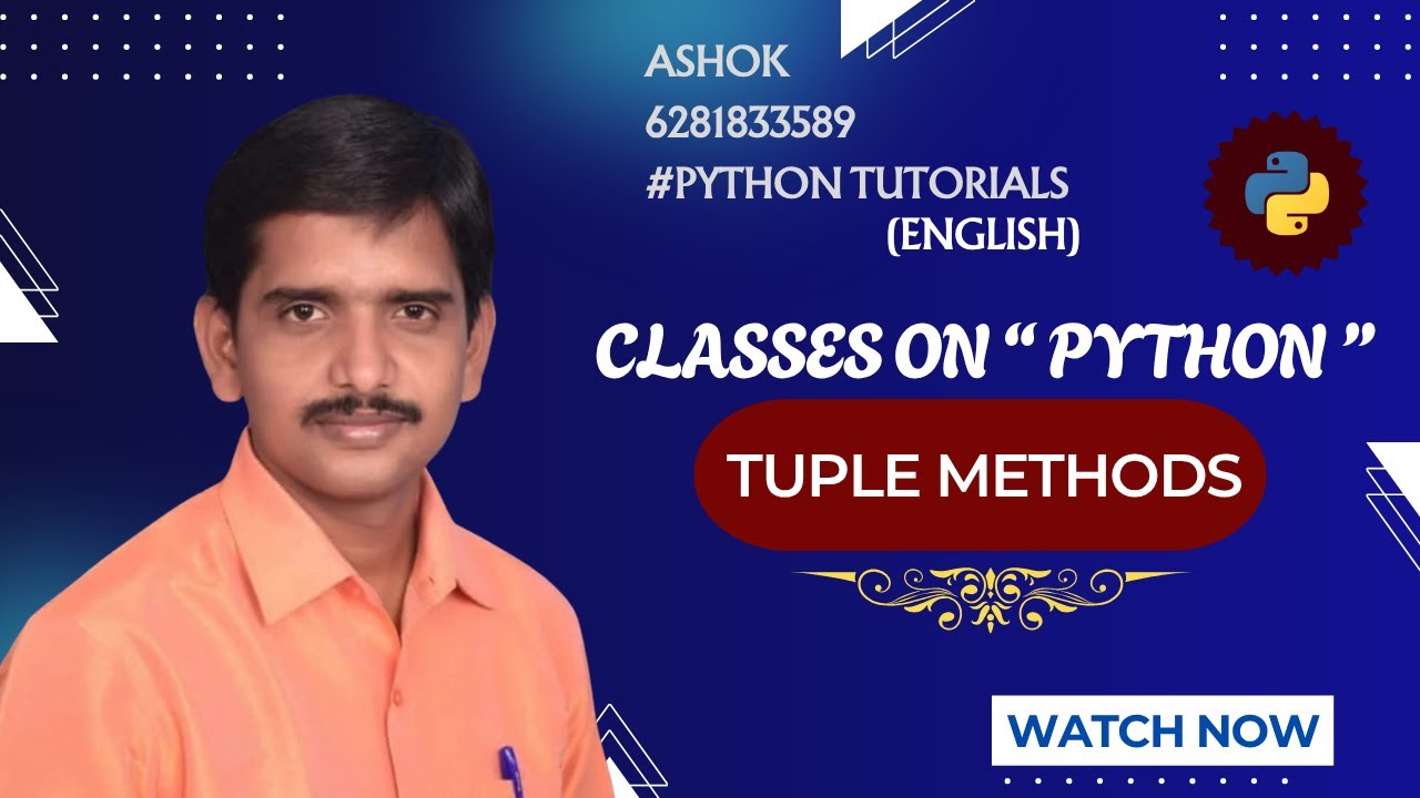 Python Tuple Methods | count() and index() Explained