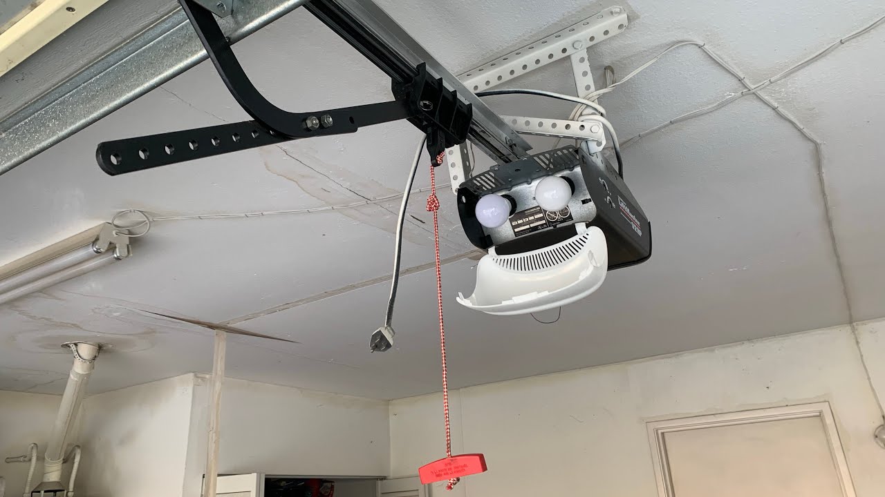 How to Replace The LiftMaster Screw Drive Motor Coupler