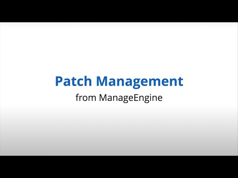 ManageEngine Patch Manager Plus - Features, Reviews & Pricing (October ...