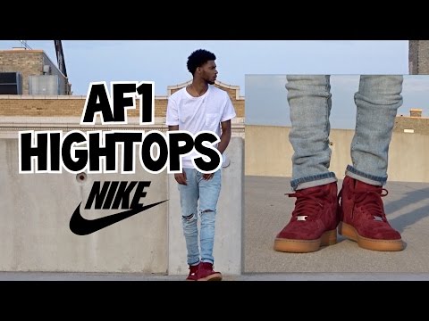 How to Style Air Force 1 Hightops | Review + On Foot