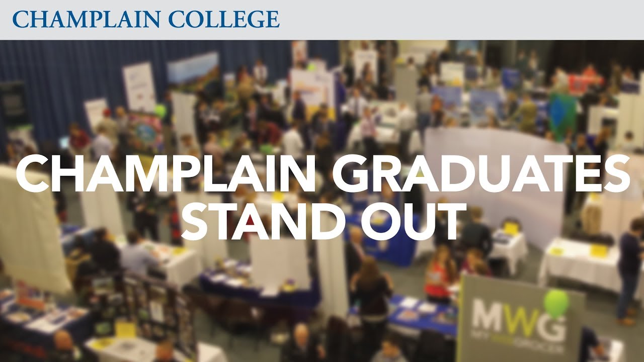 Champlain Graduates Stand Out | Champlain College