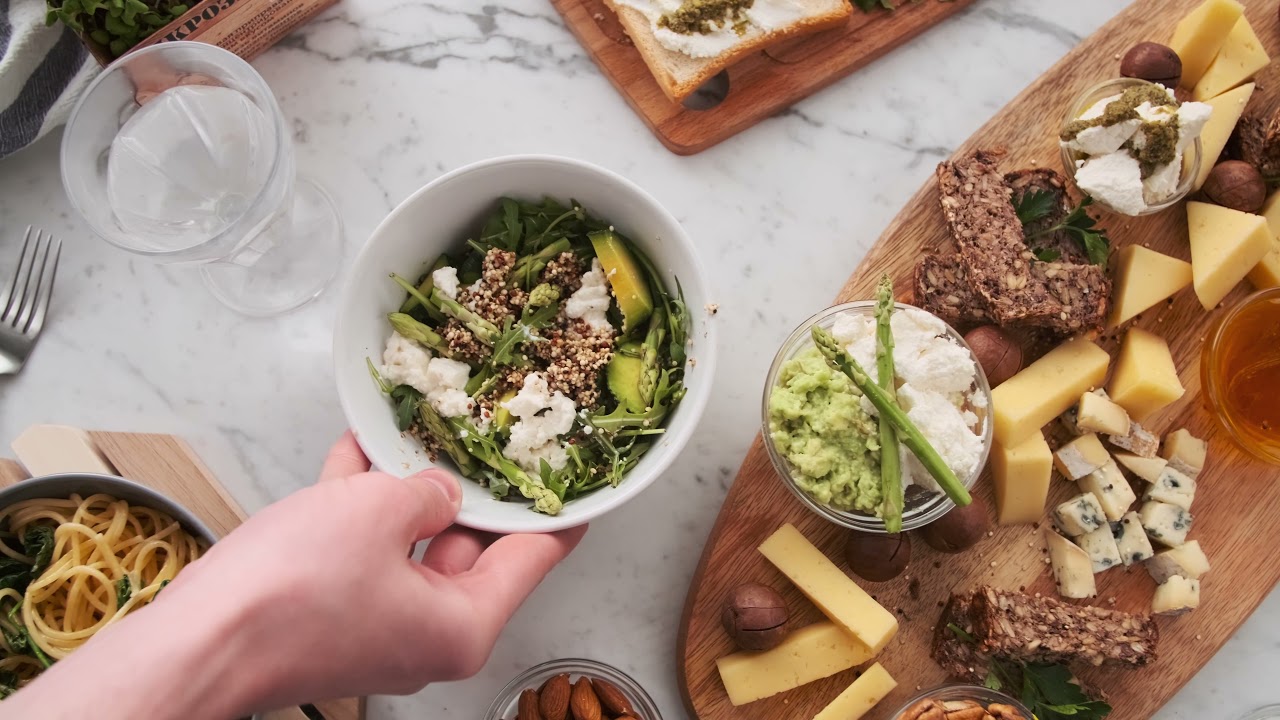 Free-to-Use Stock Footage of Cheese Board