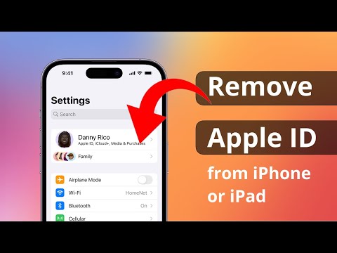 How to Remove Apple ID from iPhone without Password | iOS 17/16/15 Supported
