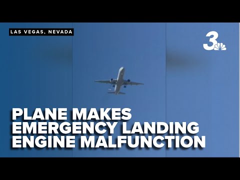 American Airlines flight makes emergency landing after engine malfunction