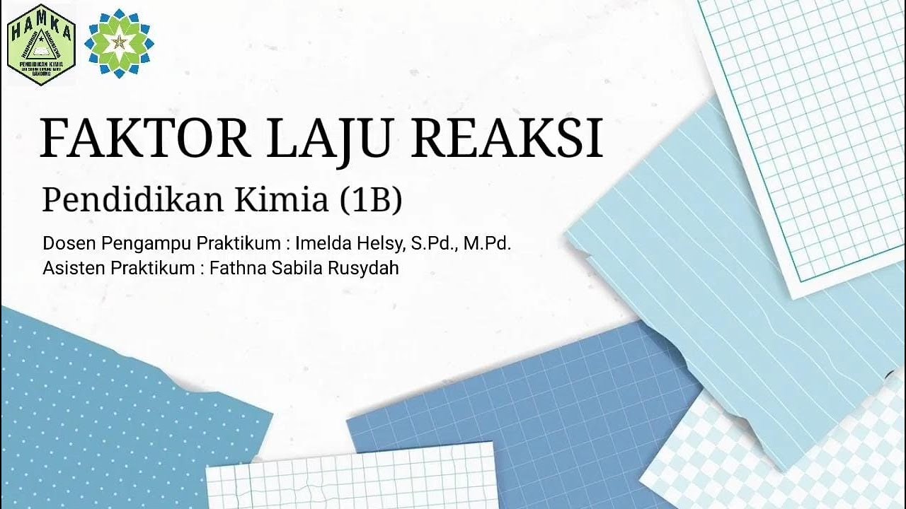 Video Praktikum Kimia Dasar Faktor Laju Reaksi - Kelompok 3