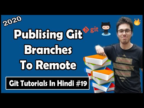 Learn Pushing Git Branches To Remote Repositories | Git Tutorials 19 ...