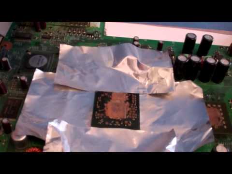 Thermal Tape (Aluminum Foil) for Protecting Circuits During a Reflow/Reball