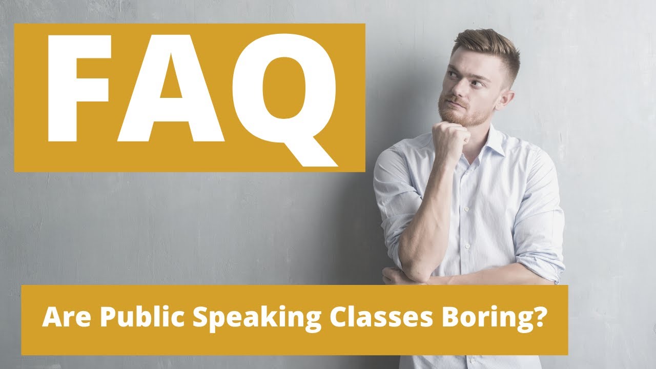 Are Public Speaking Classes Boring?
