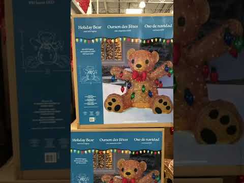 Love this giant teddy bear 🧸 #shorts #teddybear #giant #christmas #christmas2022 #christmasdecor