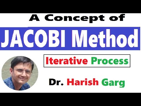 A concept of Jacobi Method | Diagonal Dominant Property