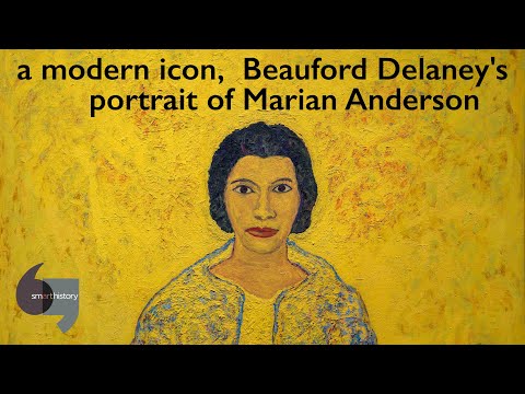 Beauford Delaney's portrait of Marian Anderson (video) | Khan Academy