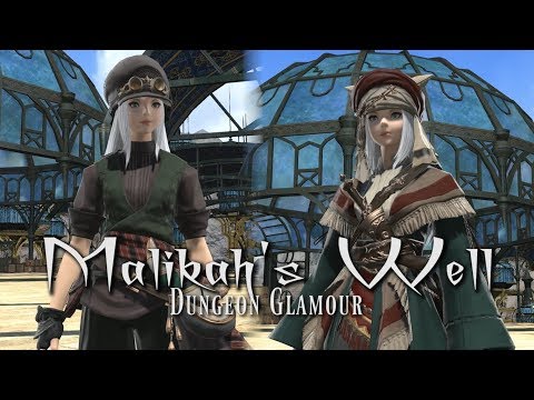FFXIV: Malikah's Well Dungeon Glamour