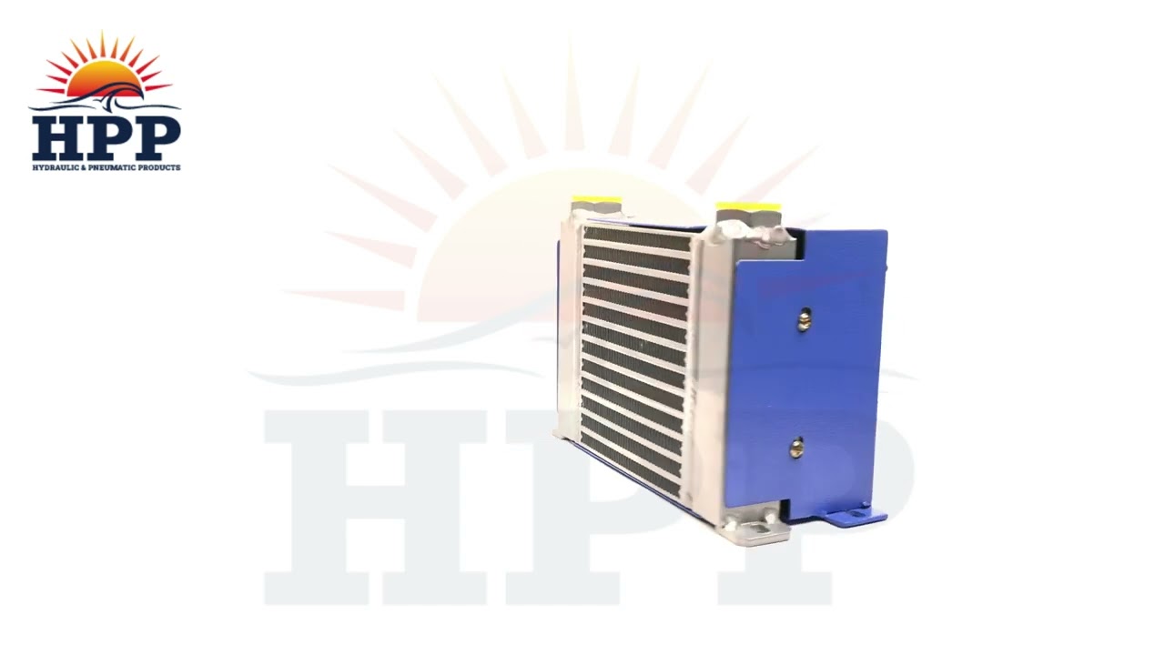 AIR COOLED OIL COOLERS MODEL NO = HPP H 0608
