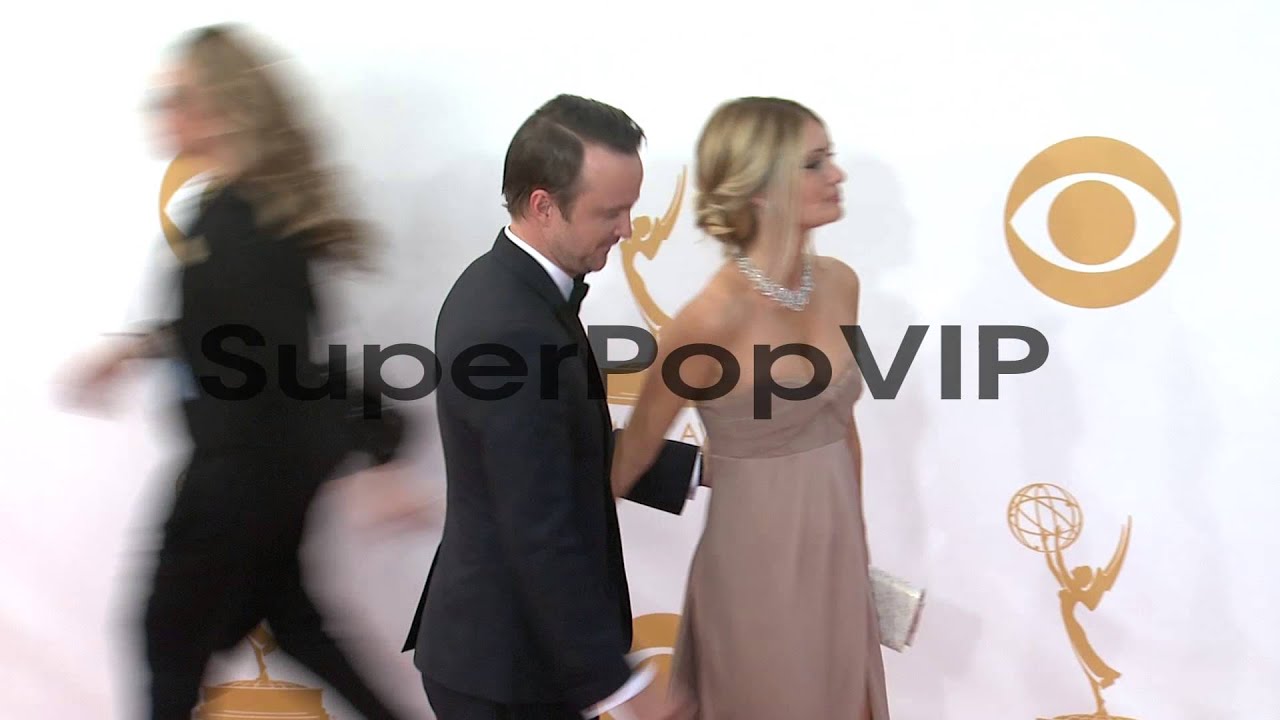 Aaron Paul and Lauren Parsekian at 65th Annual Primetime ...