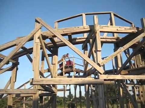 Homemade Roller Coaster – DIY Backyard Roller Coaster