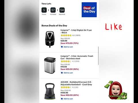 CHECK OUT MY 🔥 BARGAIN 4 U! Insignia 3.4 QT AirFryer for ??? WHAT A DEAL‼️‼️
