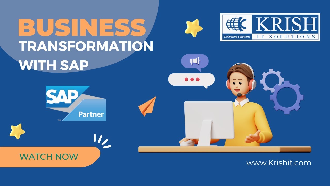 Grow with SAP - Business Transformation with SAP ERP with Krish IT Solutions | SAP S4hana | SAP ECC