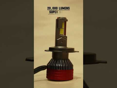 Carzex High Power H4 Car Led Headlight Bulbs, 300W