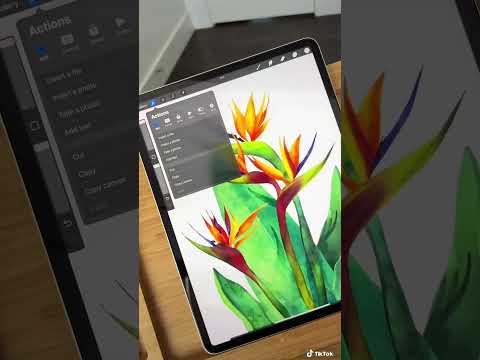 How to add paper texture in Procreate #procreatetutorial