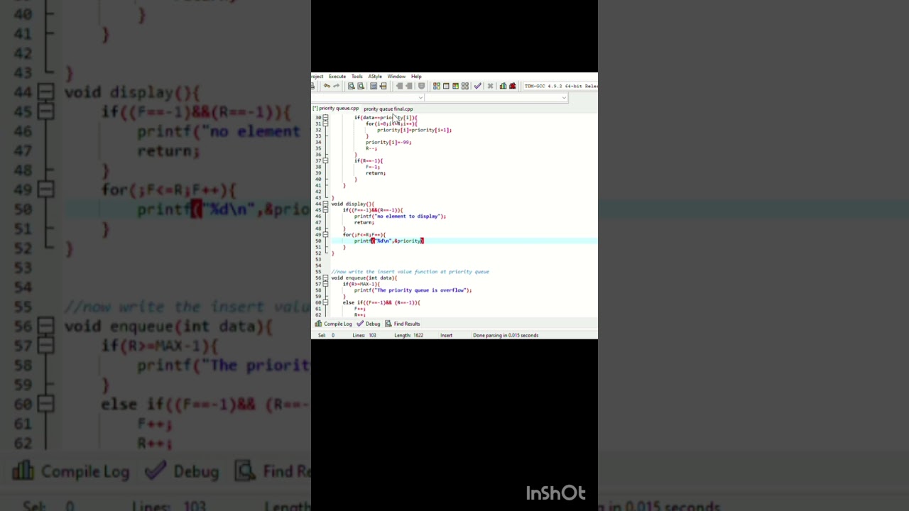 #143 priority Queue implementation #datastructures