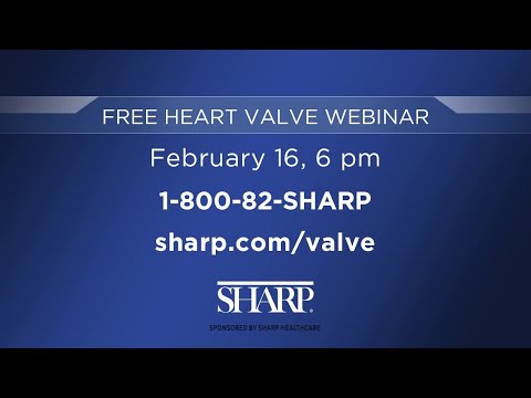 Sharp Healthcare: Free Heart Valve Webinar