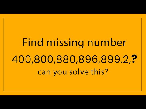 400,800,880,896,899.2,? Find the next number! - Number series problems