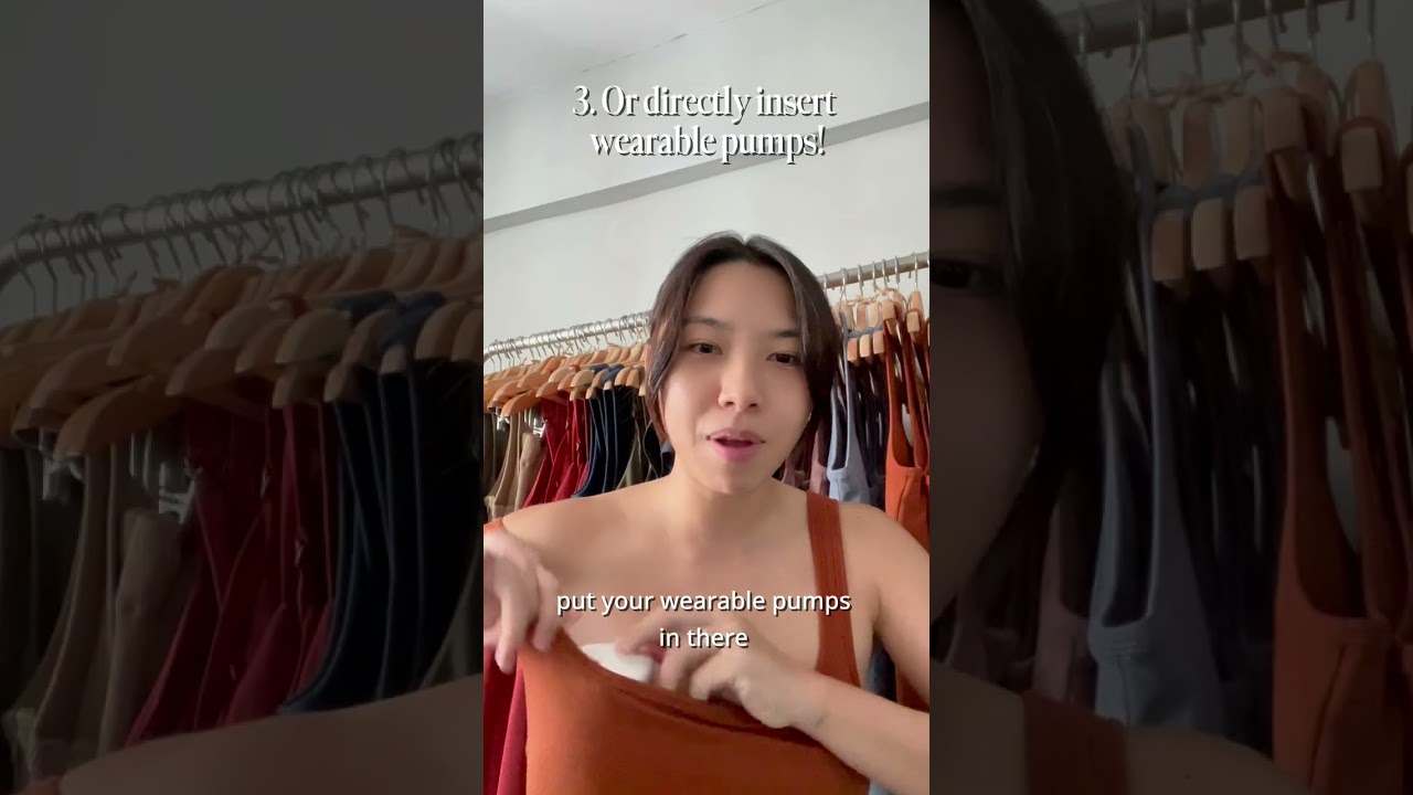 How to Nurse & Pump with Esther Easy Latch Tank | Olive Basics