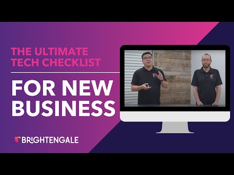 The Ultimate Tech Checklist for New Business