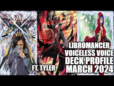 LIBROMANCER VOICELESS VOICE LOCALS DECK PROFILE (MARCH 2024) YUGIOH! FT. Tyler