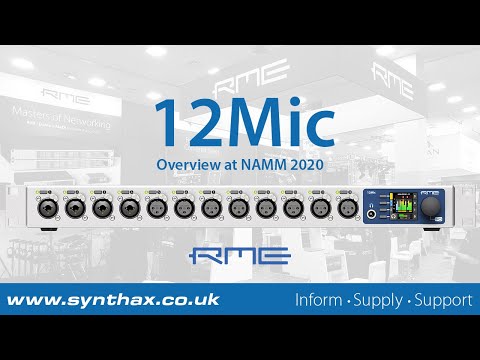 RME OctaMic II iMuso