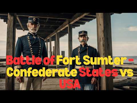 Battle of Fort Sumter – Confederate States vs USA! @The.World.Revolution