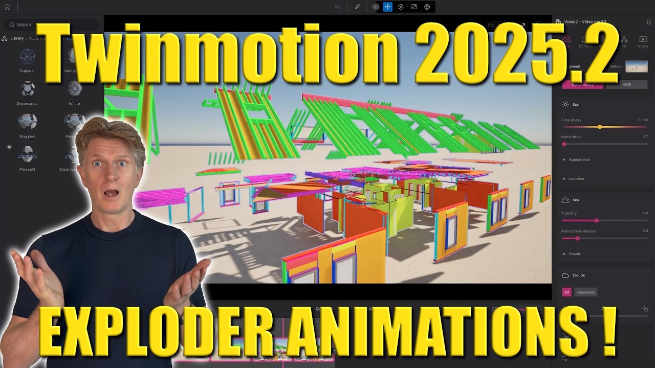 Twinmotion Exploder Animations – Step-by-Step Tutorial