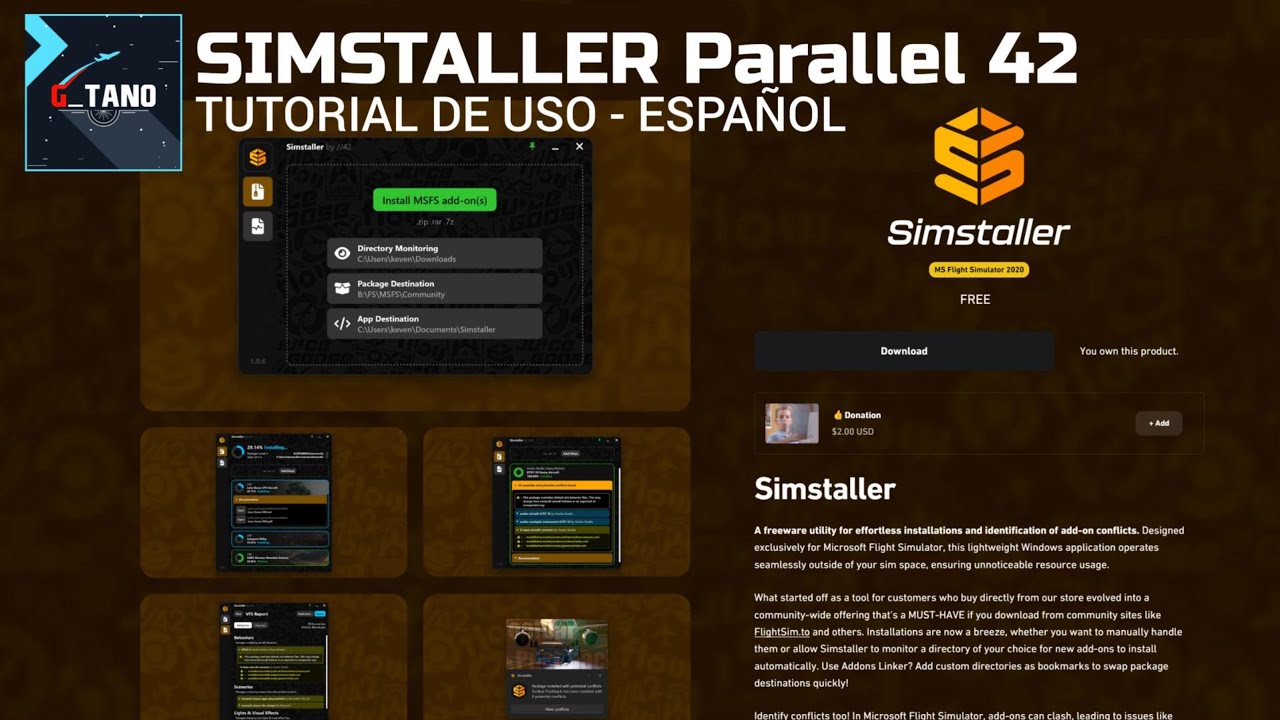 //42's Simstaller - Tools & Utilities - Microsoft Flight Simulator Forums