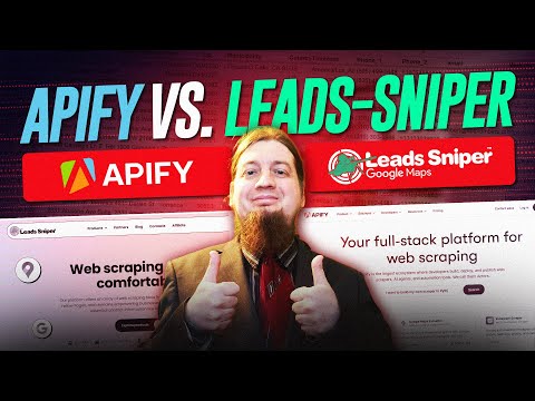 Apify vs. Leads Sniper: Which Google Maps Extractor Delivers Better Results? 🔥