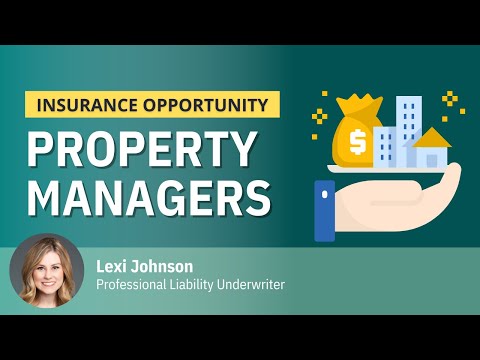 Insurance Opportunities with Property Managers