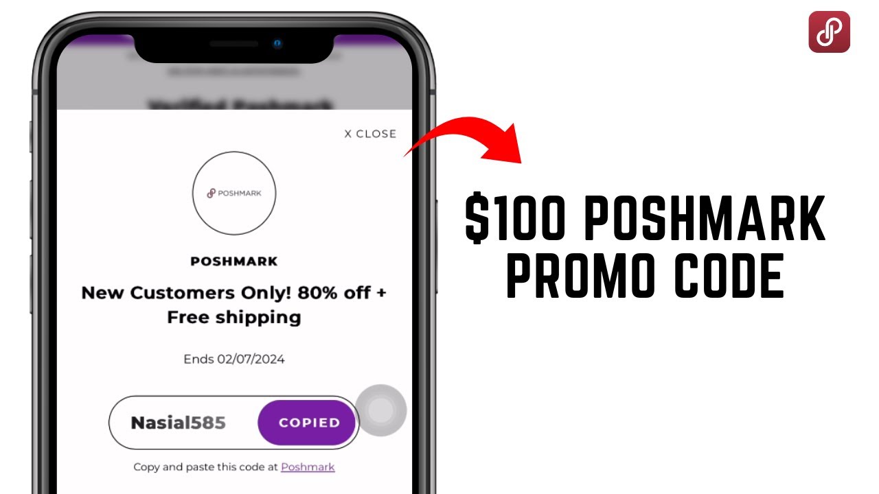 $100 Poshmark Promo Code 2024 (BEST METHOD)