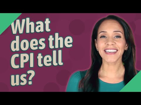 What does the CPI tell us?