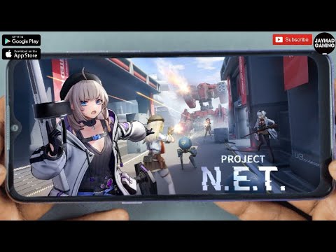 PROJECT NET (EN/TEST) 2025 Online Anime-Shooting Game Mobile Android-Gameplay