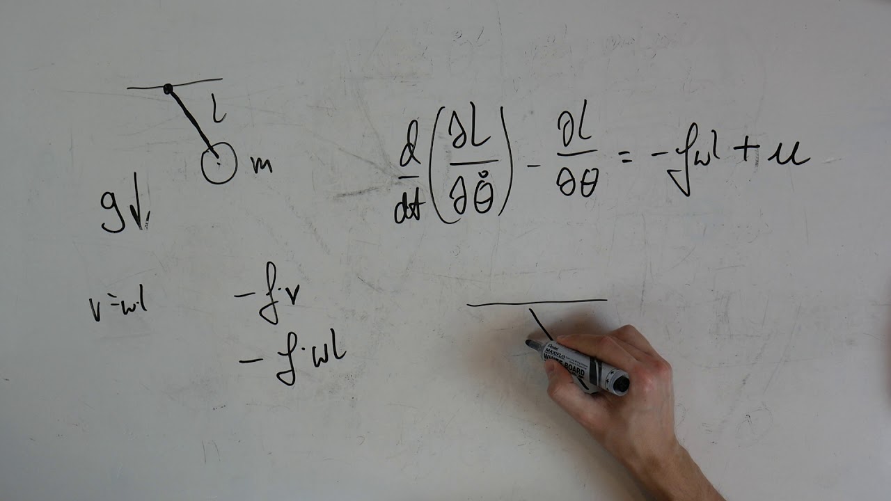 Nonlinear Control - Lecture 3: Pendulum modelling using Lagrange method, part 2